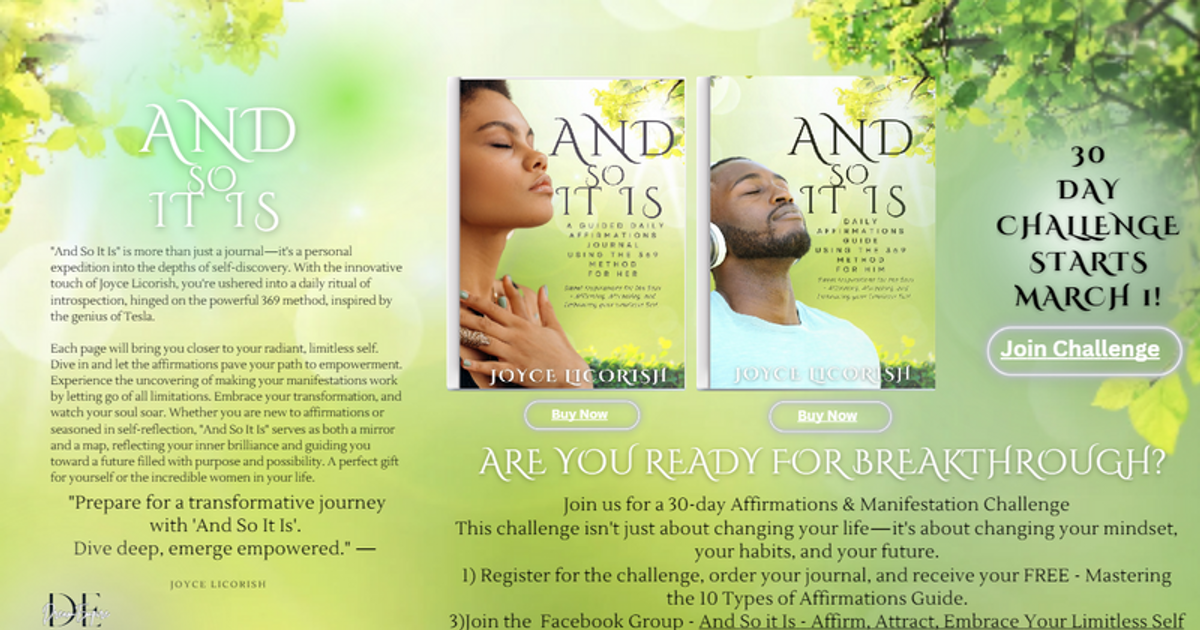 And so it is Challenge Website